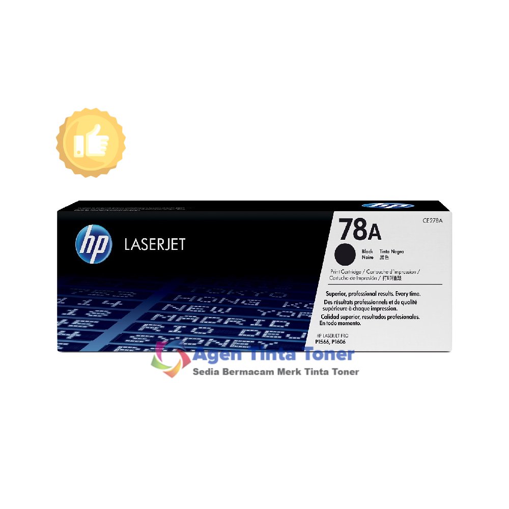 Jual Cartridge Toner Hp 78a Black [CE278A] Harga Murah