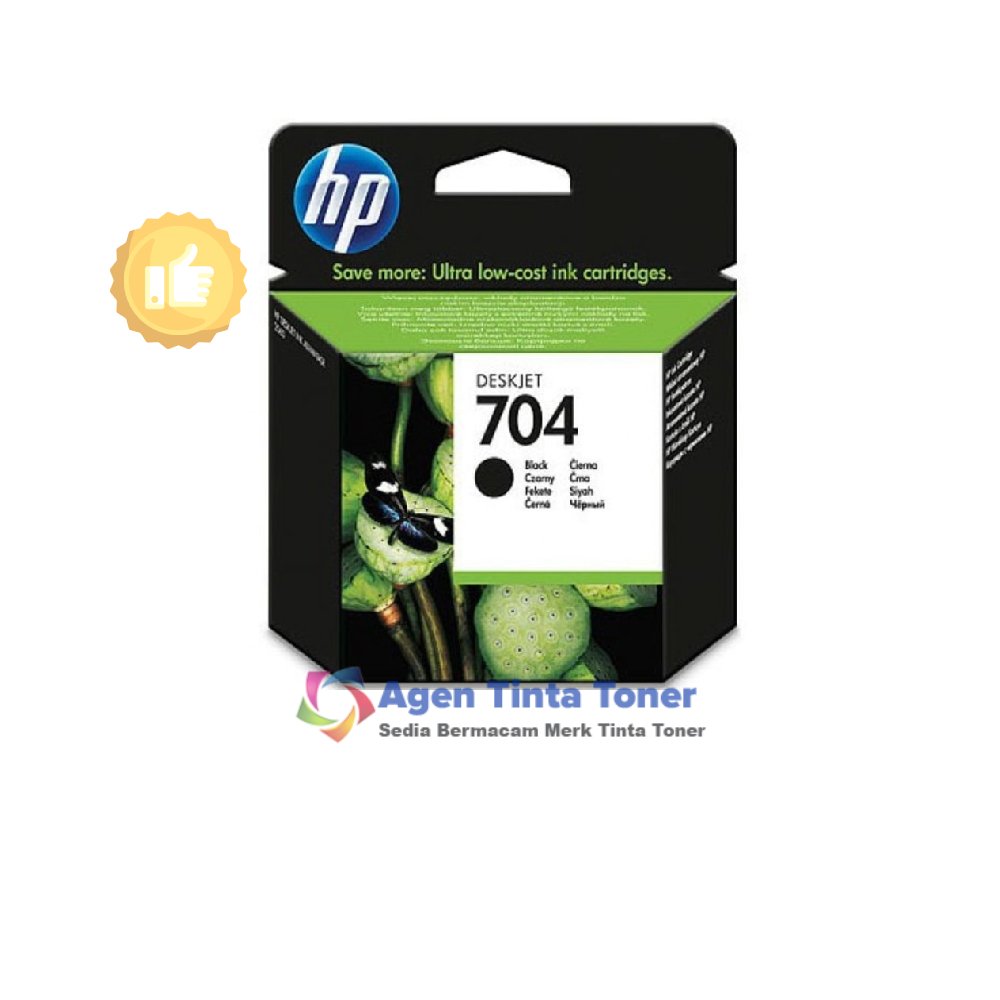 Jual HP 704 Black Ink Cartridge Harga Murah Original
