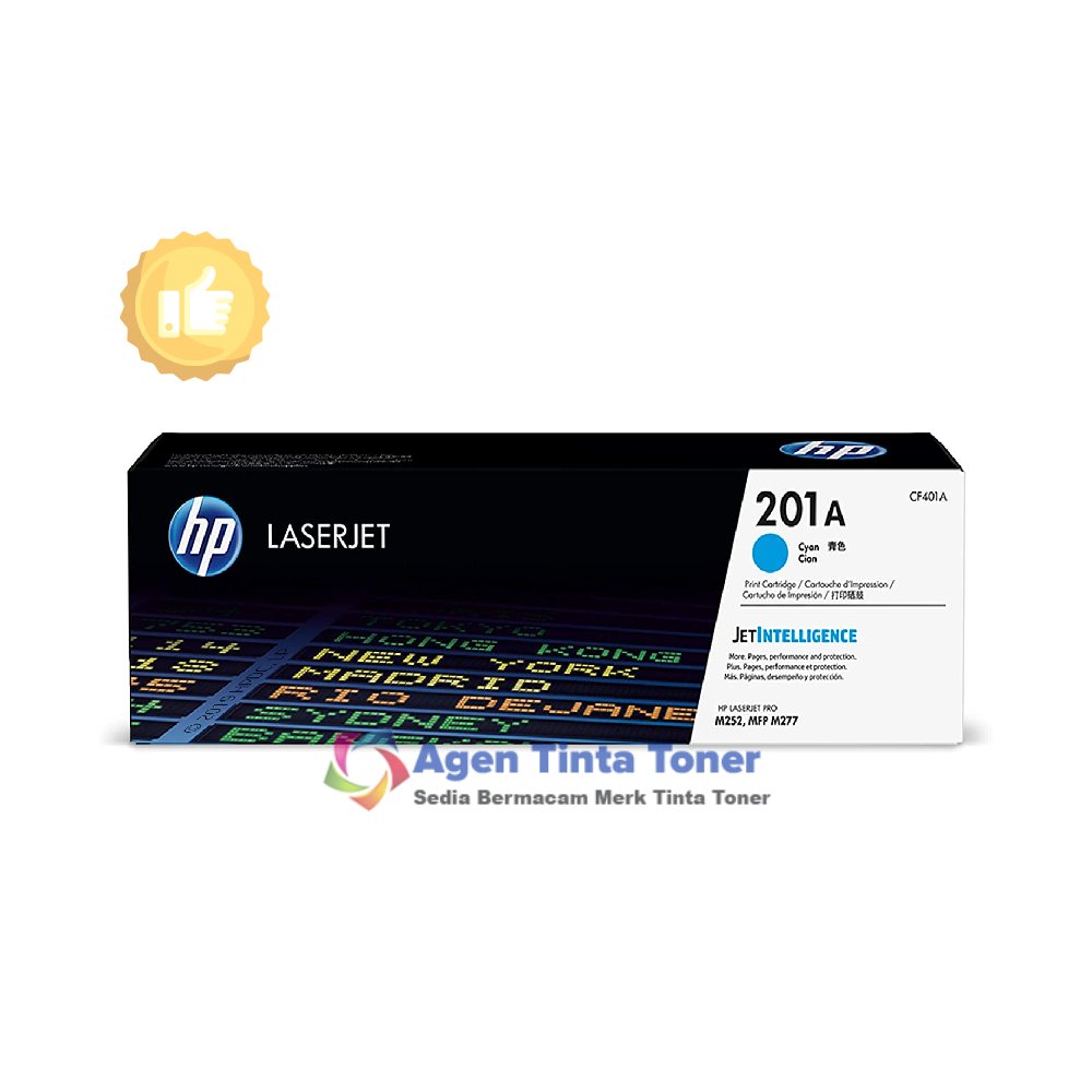 Jual Toner HP Laserjet 201a Cyan (CF401A) Original Harga Dan Spesifikasi