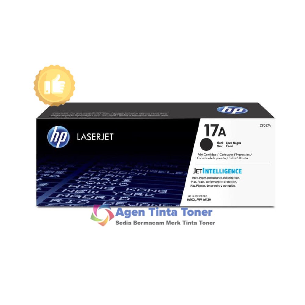 Jual Toner Hp Laserjet 17a Black (CF217A) Original Harga Dan Spesifikasi