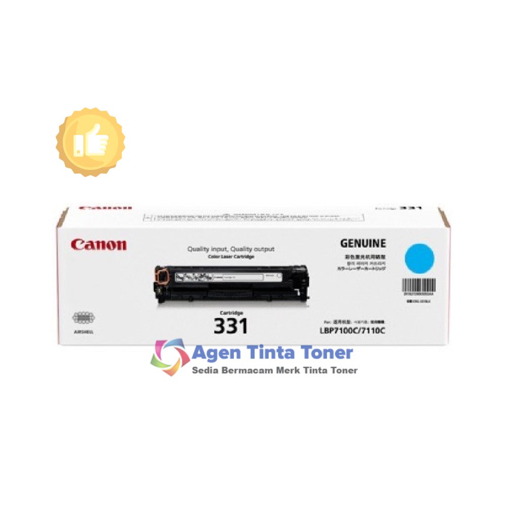 Jual Toner Canon 331 Cyan Original Harga Dan Spesifikasi