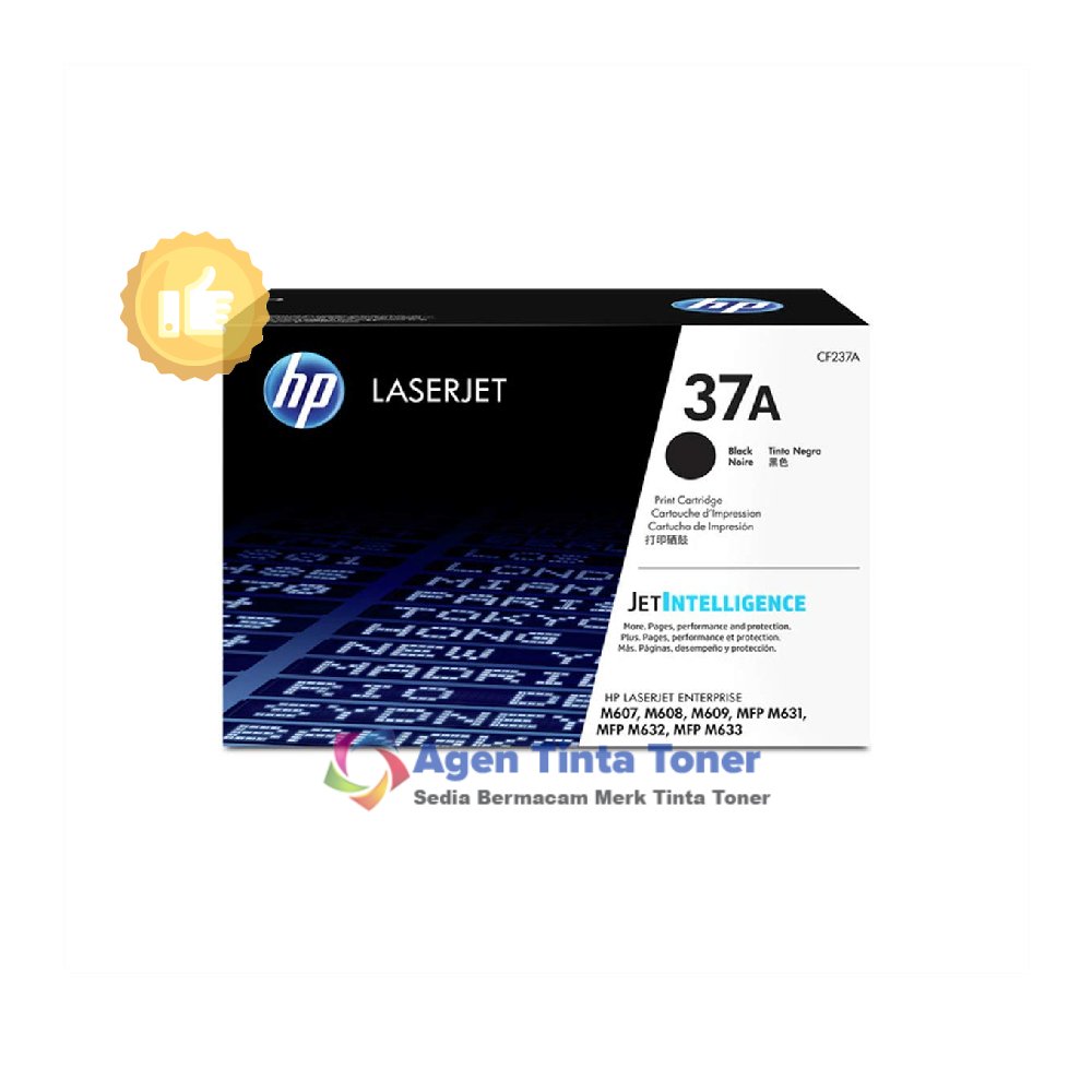 Jual Toner HP LaserJet 37A Black (CF237A) Original Harga Dan Spesifikasi