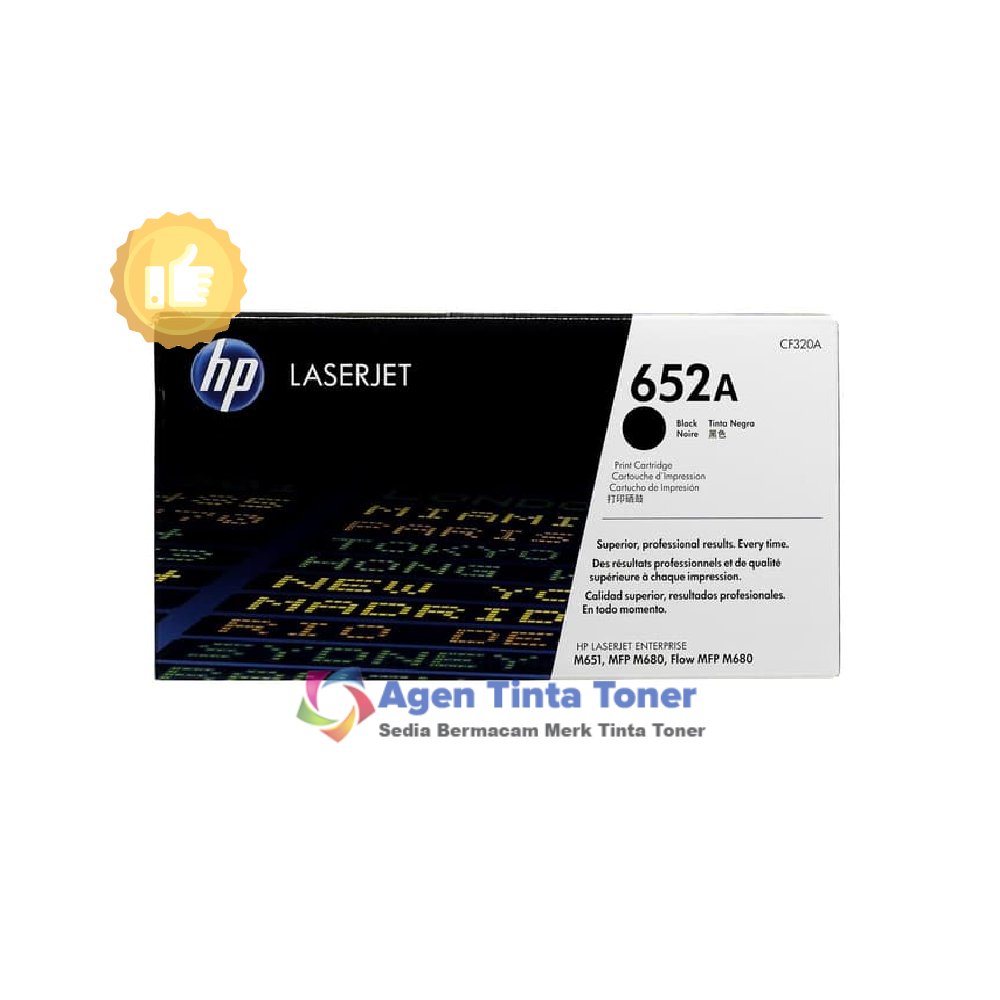 Jual Toner HP Laserjet 652A Black (CF320A) Original Harga Dan Spesifikasi